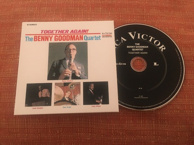 CD - The Benny Goodman Quartet - Together Again