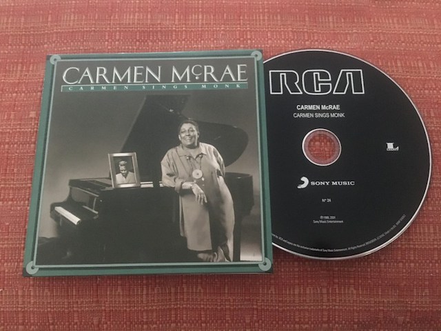 CD - Carmen McRae - Carmen Sings Monk