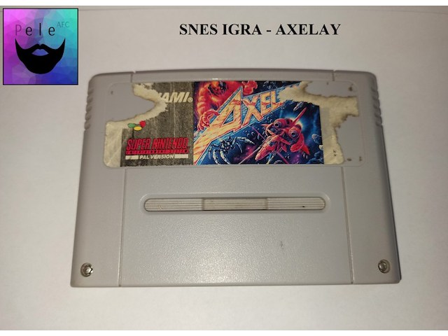 Super Nintendo - Axelay Konami