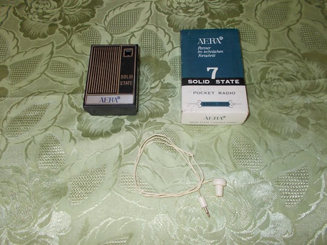 Solid State AERA - Pocket radio - tranzistor iz 70-ih
