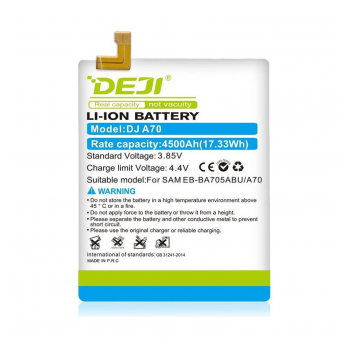 Baterija DEJI za Samsung A70/A705F (4500 mAh)