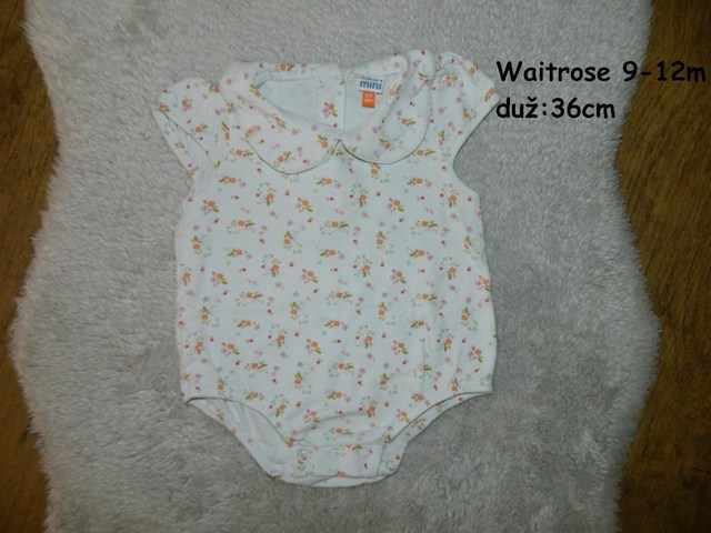 Waitrose bodi/majica 6-12 M