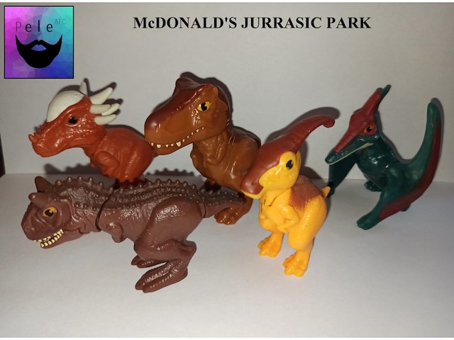 McDonalds Jurrasic Park 5kom - TOP PONUDA