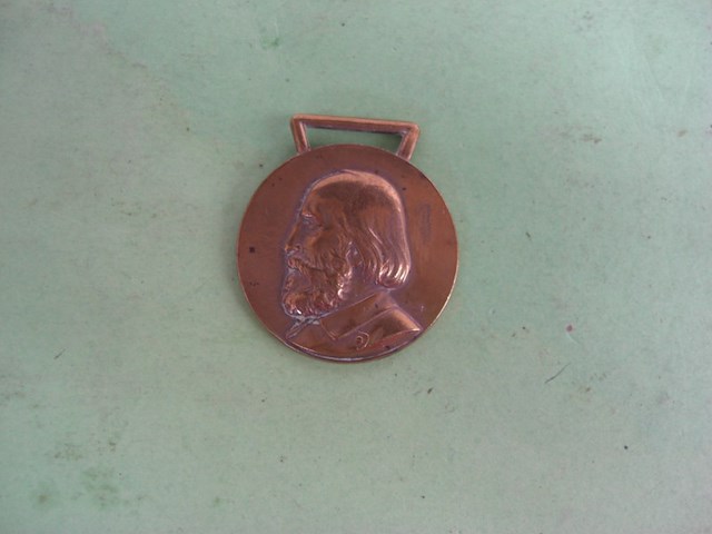 Medalja ``Garibaldi``- pozlacena
