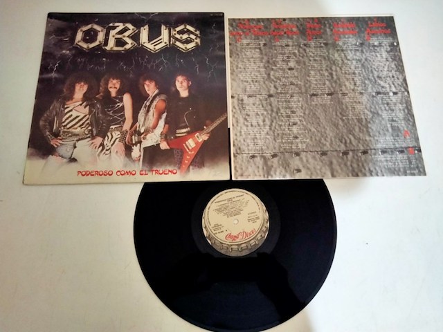 OBUS Poderoso Como El Trueno HM 1982.LP MINT
