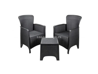 Amora baštenski set 2 stolice i sto