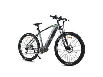 MS Energy eBike m100 električni bicikl sivo zeleni