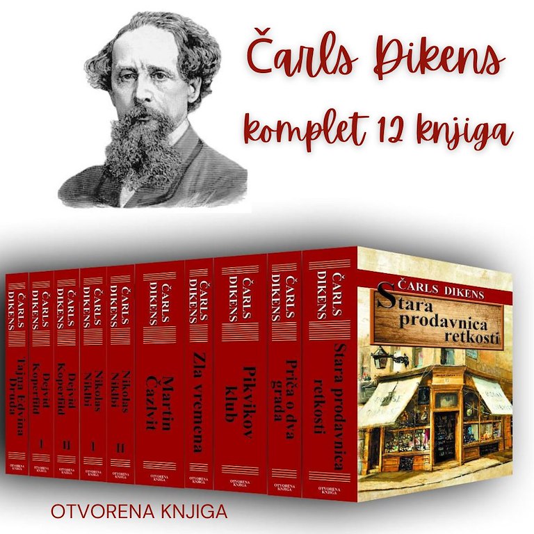 Čarls Dikens – komplet