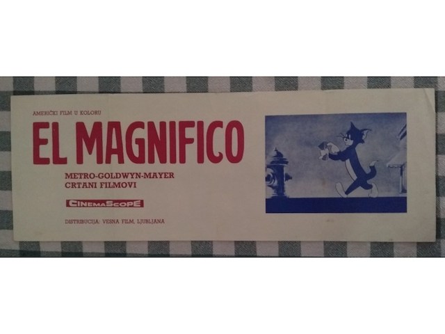 plakat EL MAGNIFICO TOM I DZERI
