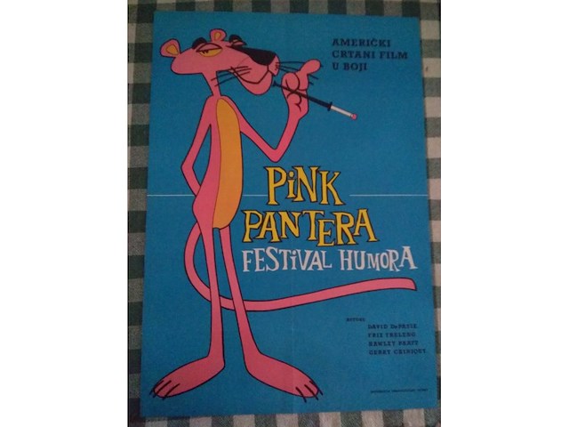 plakat FESTIVAL HUMORA PINK PANTERA
