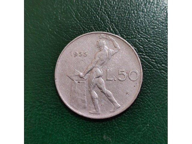 Italy 50 LIRA 1955