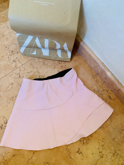 Zara suknja roze boje XS