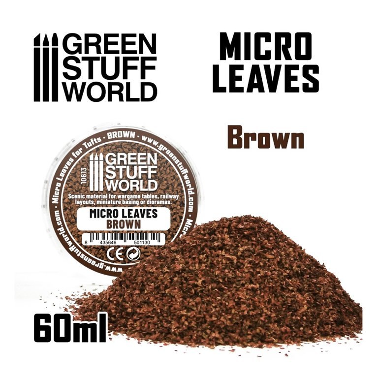 Micro Leaves - BROWN Mix (15gr)