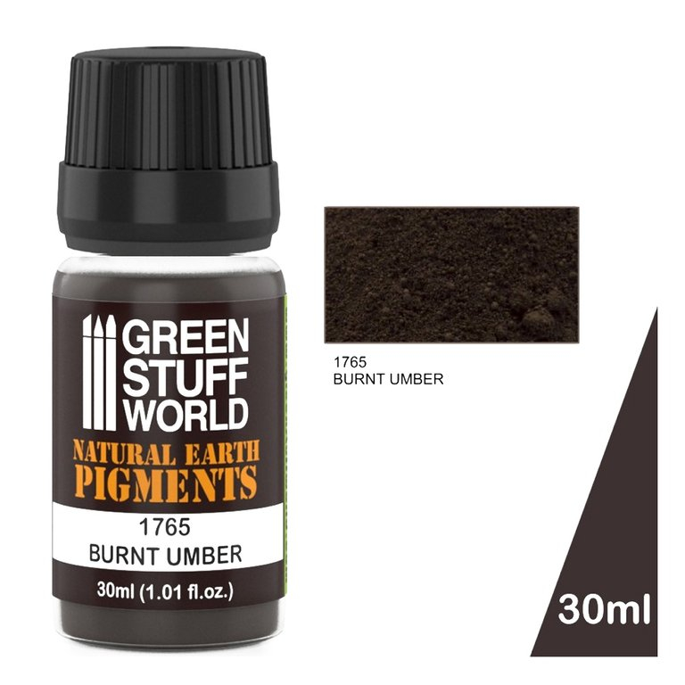 Paint Pot - BURNT UMBER pigments 30ml