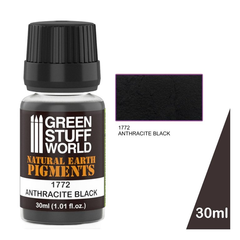 Paint Pot - ANTHRACITE BLACK pigments 30ml