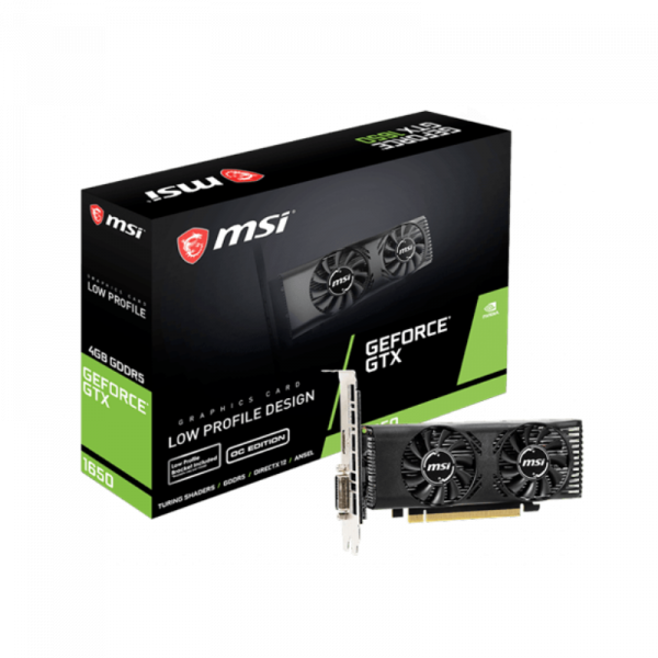 Grafička karta PCI-E MSI GTX 1650 4GT LP OC 4GB DDR5