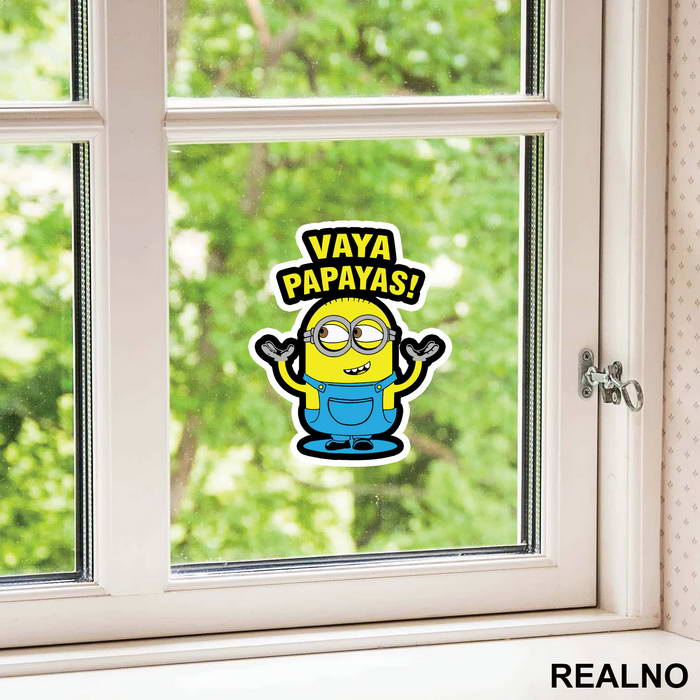 VAYA PAPAYAS - MINIONS - NALEPNICA