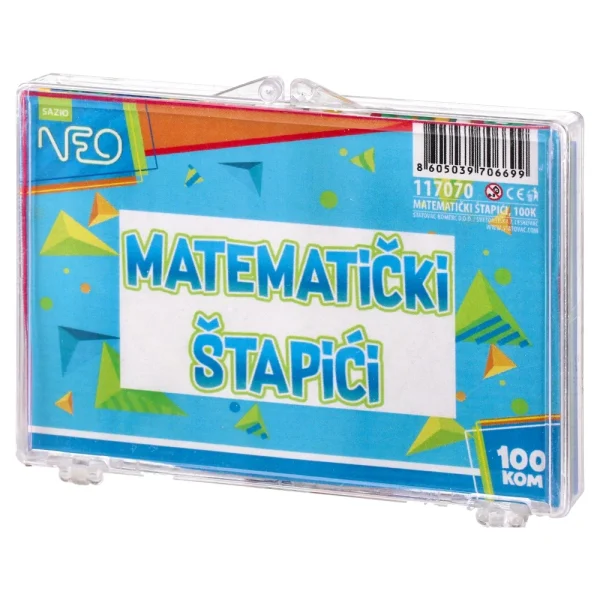 Matematički štapići, PVC, 100K