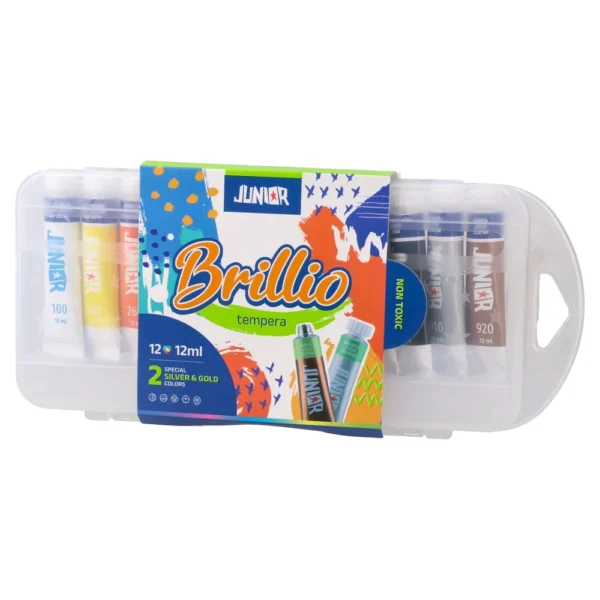 Brillio box, tempera, 12ml, 12K