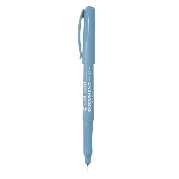 Grafic, lajner, 0.1 mm, crna, Centropen