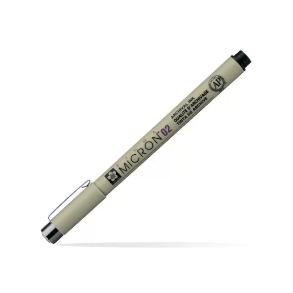 Pigma Micron 02, liner, black, 49, 0.3mm