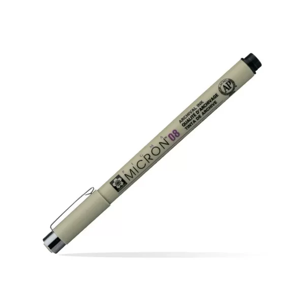 Pigma Micron 08, liner, black, 49, 0.5mm