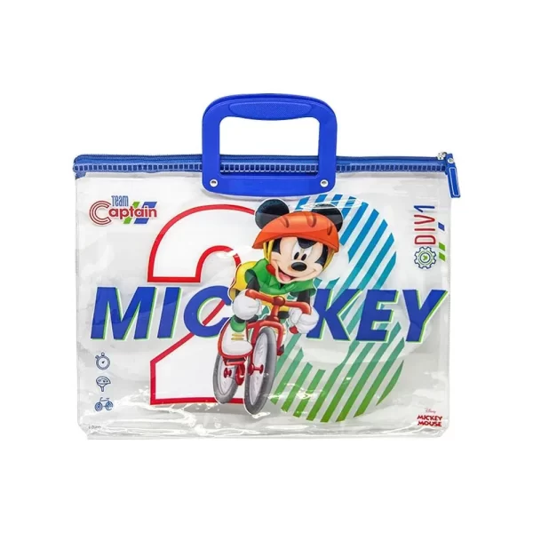 Case Fine 4, torbica za likovno, Mickey Mouse