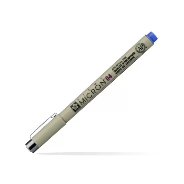 Pigma Micron 04, liner, blue, 36, 0.4mm