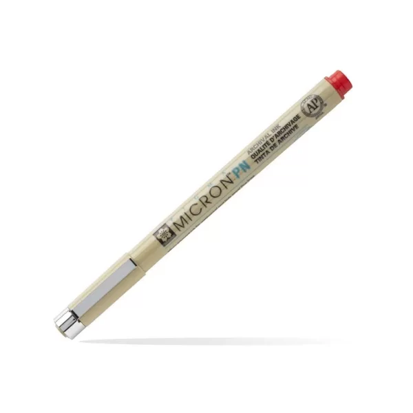 Pigma Micron PN, liner, red, 19, 0.4/0.5mm