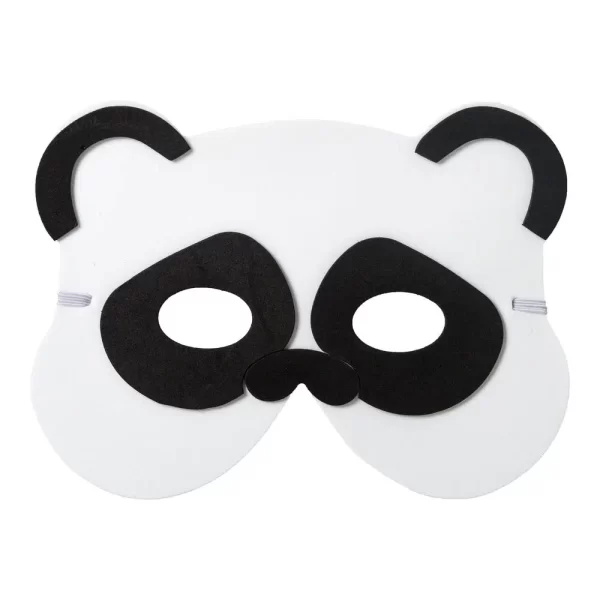 Animal masky, maska od eva pene, panda, 13.3 x 18.3cm