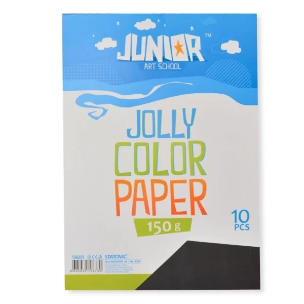 Jolly Color Paper, papir u boji, 150 gr, A4, 10K, odaberite nijansu