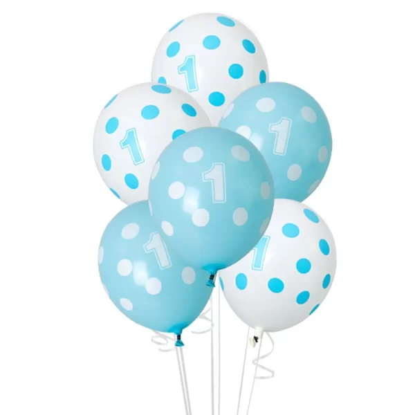Festo, baloni, prvi rođendan, dečak, 8K