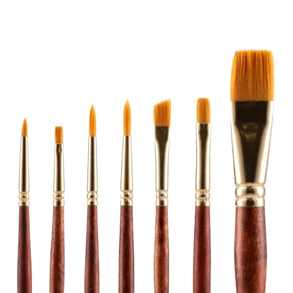 Pop brush Vermeer, četkica, set, miks, braon, 7K