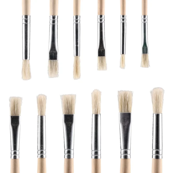 Pop brush, set četkica, miks, natural, 12K