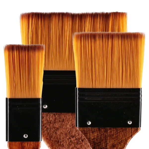 Pop brush Picasso, četkica, ravna, široka, braon – odaberite veličinu