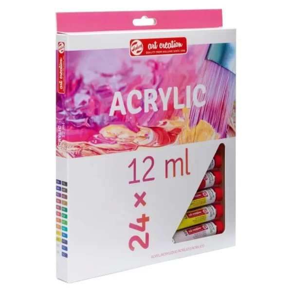 Art Creation acrylic, akrilna boja, set 24K, 24 x 12ml