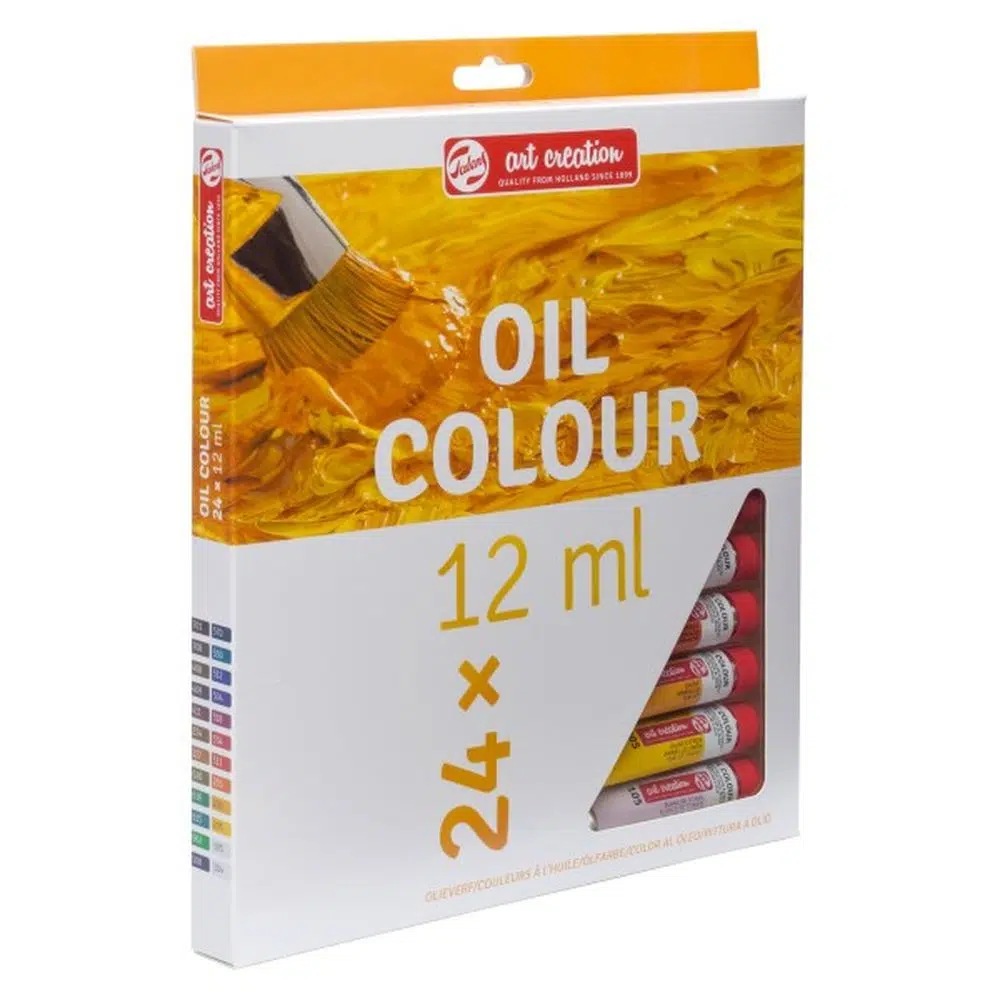 Art Creation oil, uljana boja, set 24K, 24 x 12ml