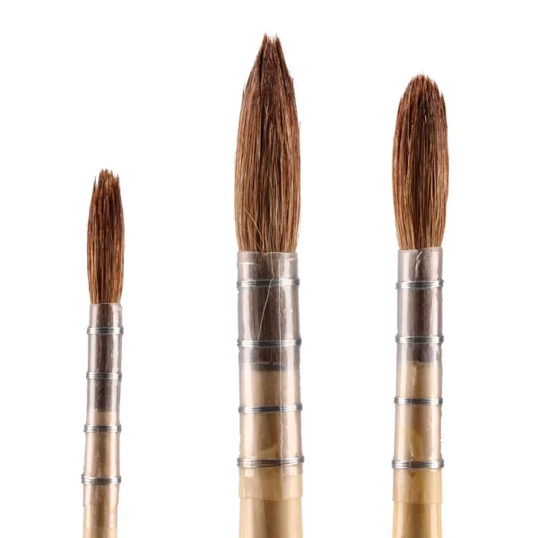 Pop brush Eyck, četkica, okrugla, natural – odaberite veličinu