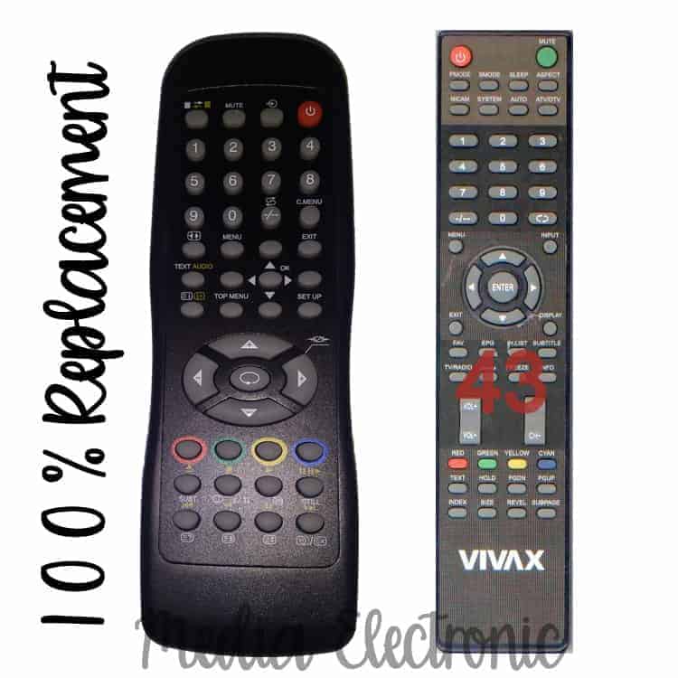 Daljinski Upravljač za VIVAX LCD LED TV-4015 TV2650