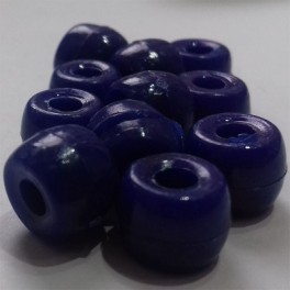 Perle za brojanice mat plava pakovanje 30 gr