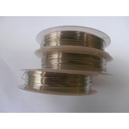 Bakarna žica 0.8 mm srebrna kotur 5 m
