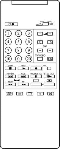 Daljinski upravljac za Panasonic TNQ 1408