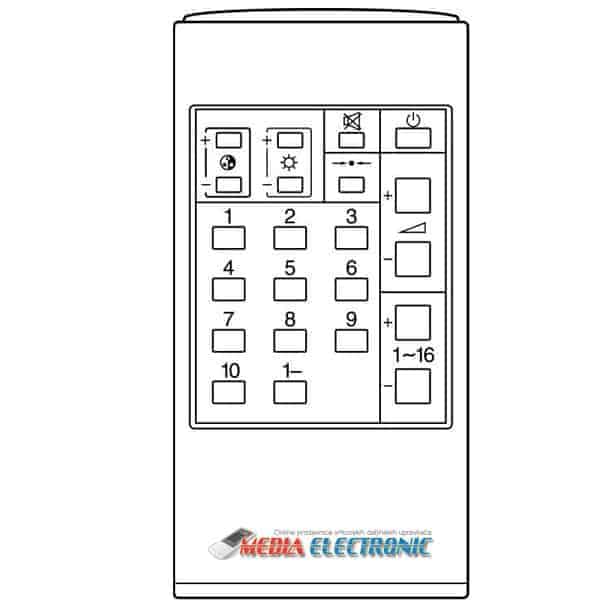 Toshiba daljinski CT-9123