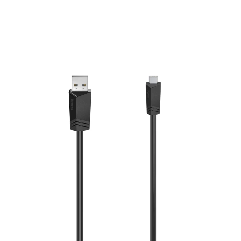 Hama (200606) kabl USB-A (muški) na USB-mini (muški) 1.5m crni