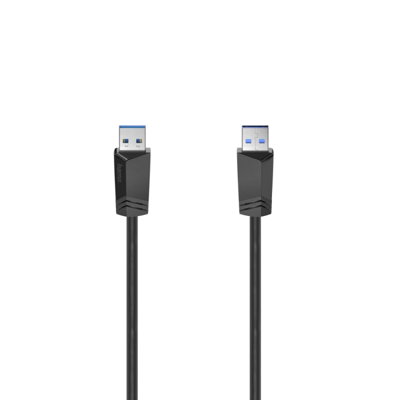 Hama (200624) kabl USB A(muški) na USB A (muški) 1.5m crni