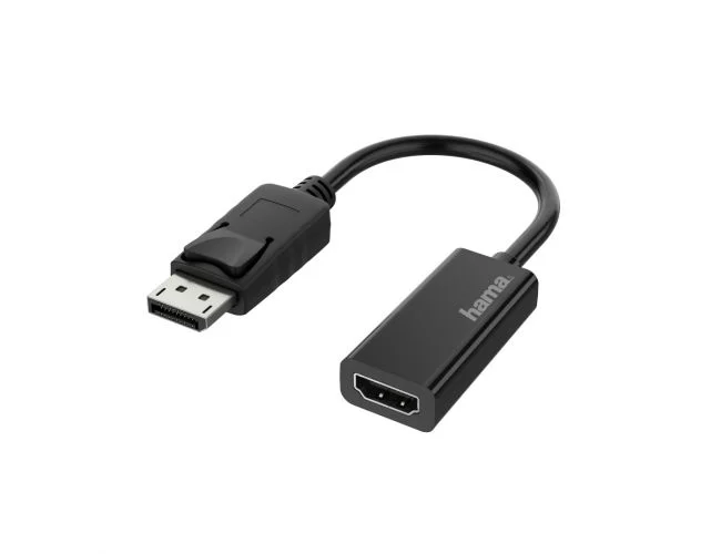 Hama (200335) DisplayPort (muški) na HDMI (zenski) 4K crni