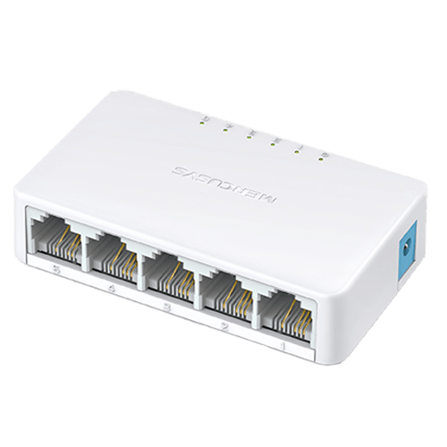 MERCUSYS Switch MS105 Neupravljivi, 5 RJ-45 portova, 2K, 1Gbps