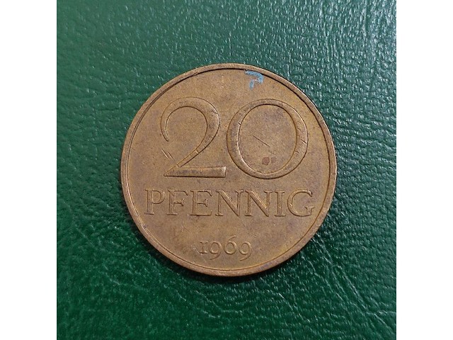 DDR 20 PFENNIG 1969