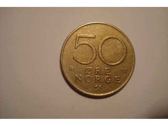 NORVEŠKA - 50  ORA - 1975