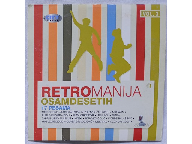 VARIOUS - RETROMANIJA OSAMDESETIH Vol. 3